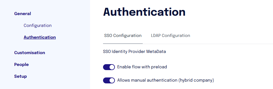 Authentification Hybride (SSO + Identifiants Applicatifs) – Cyber Guru France
