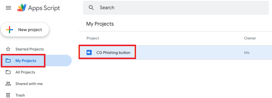 5. Project Deployment on Apps Script – Cyber Guru English (US)