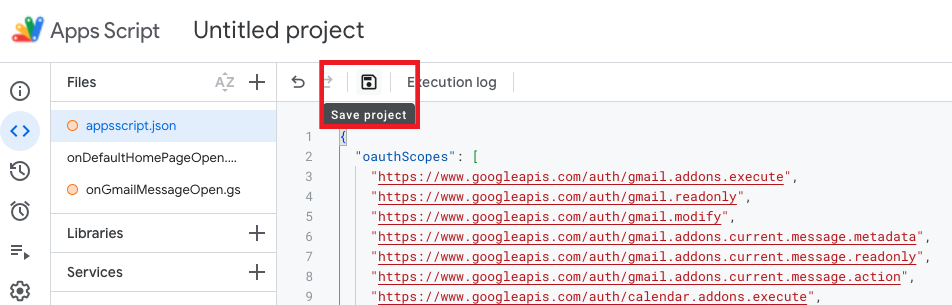 2. Creating an Apps Script Project – Cyber Guru English (US)