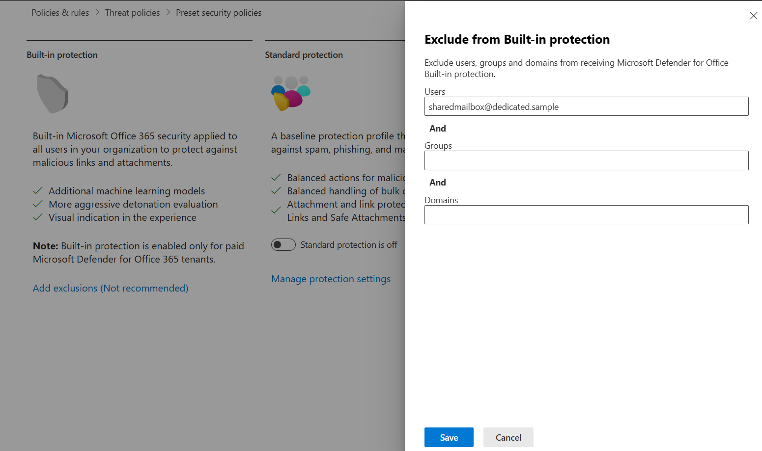 Set Microsoft Defender Security Policies – Cyber Guru English (US)